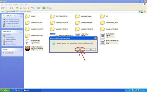 How To Delete Temporary Files In Windows XP Vista 7 Info On Click