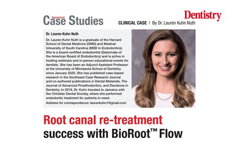 Root Canal Re Treatment Success With Bioroot Flow Health Reporter