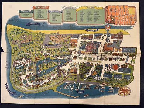 What Year Is This Map Of Cedar Point R Cedarpoint