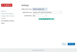 Install And Configure Zabbix Server On Ubuntu ComputingForGeeks