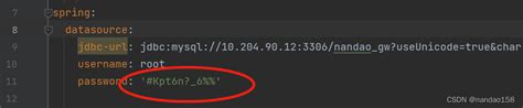 springboot框架 yml文件中特殊字符和字符集问题分享 yaml文件密码有特殊字符 csdn博客