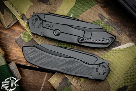 Sale Microtech Anax Integral Folding Knife Dlc Titaniumcarbon Fiber 3