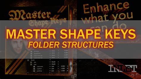 Folder Structures Master Shape Keys Blender Addon Youtube