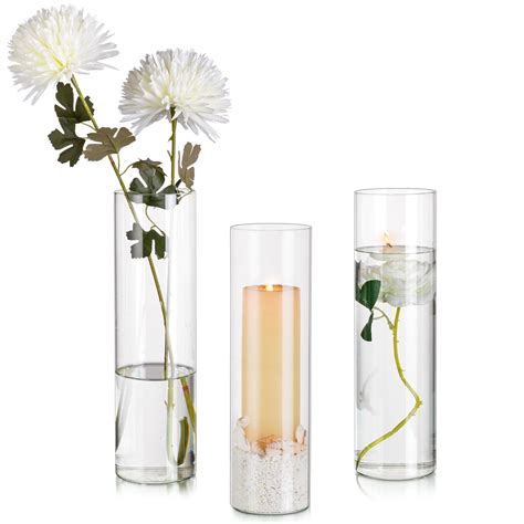Tall Glass Cylinder Vases Michaels At Piper Blanc Blog