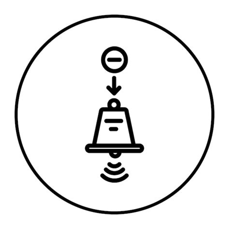 premium vector remove alarm vector illustration