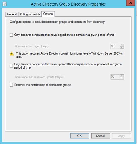 how to configure and enable sccm discovery methods