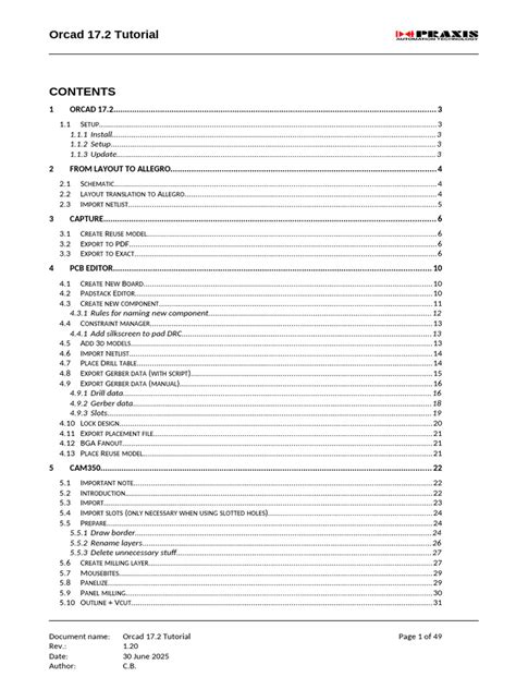 Orcad 17 2 Tutorial Pdf Computer File Printed Circuit Board