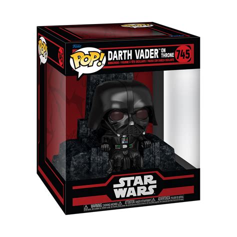Darth Vader On Throne Star Wars Dark Side Pop Deluxe