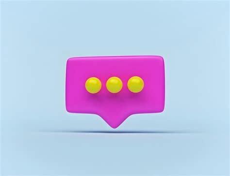 Premium Photo Typing In A Chat Bubble Icon Isolated On Pastel Blue