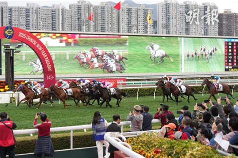 初三賽馬日86萬人入場 旅客人數創新高 共錄1945億投注額 1828 20250131 港聞 香港網絡