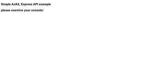 Nodejs Express Api Codesandbox