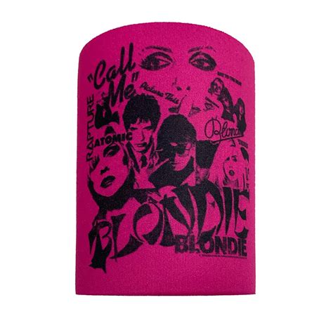 Blondie Call Me Beer Cooler Pink Limited Tour Item