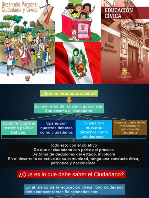 Educación Cívica Derechos Y Deberes Ciudadanos Pdf