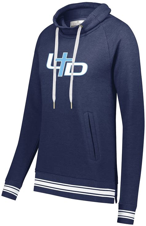 Style 229763 Ladies Ivy League Funnel Neck Pullover Livin The Dream