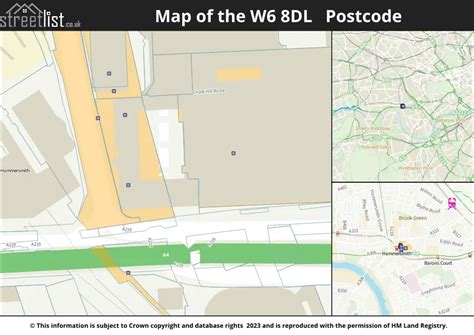 W6 8dl Is The Postcode For Butterwick Hammersmith Greater London