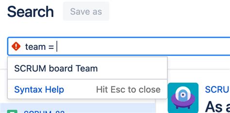 Unable To Find A Team When Using The Team Jql Function In The Jira