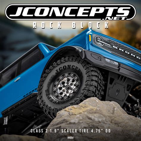 Jconcepts New Release Rock Block Class 2 Tires Jconcepts Blog