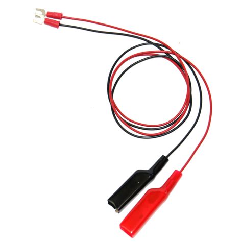 Mini Alligator Clip To Spade Lug Terminal Test Lead 289m E Z Hook