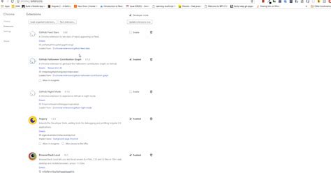 GitHub Amitmerchant Github Halloween Contribution Graph A Chrome Extension To Get Back