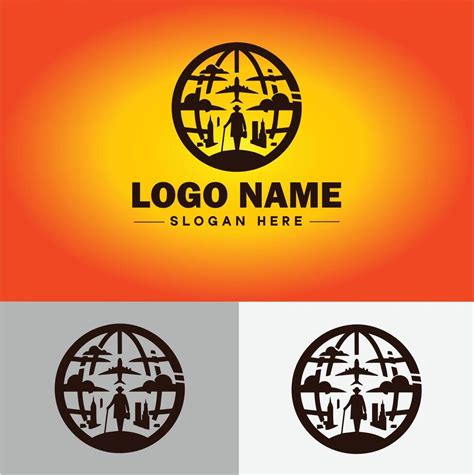Globe Icon Logo Earth Planet Vector Art Graphics For Business Brand
