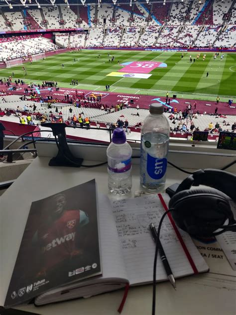 James Datson On Linkedin Another Match Over At The London Stadium Just Checking My Notes Before