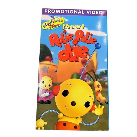 Meet Rolie Polie Olie Playhouse Disney Vhs 2000 Promotional Video Promo Movie £11 72 Picclick Uk
