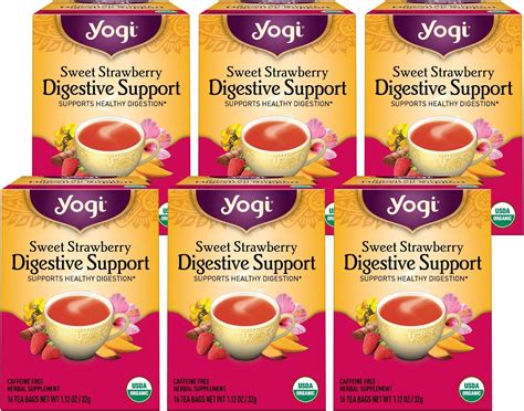 Yogi Skin Detox Tea 16 Bags Herbal Teas Grocery