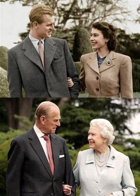 Then And Now Queen Elizabeth And Prince Philip Happylittlesigh