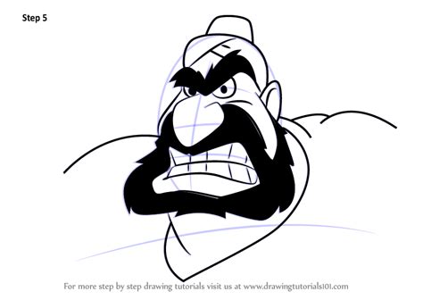 How To Draw Farouk From Aladdin Aladdin Step By Step