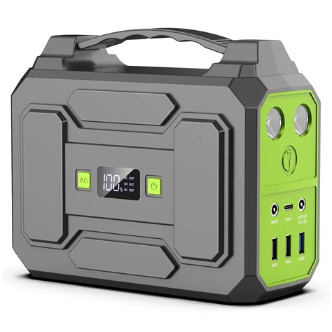 SinKeu Tragbare Powerstation 99Wh 27000mAh 100W Solar Generator Akku