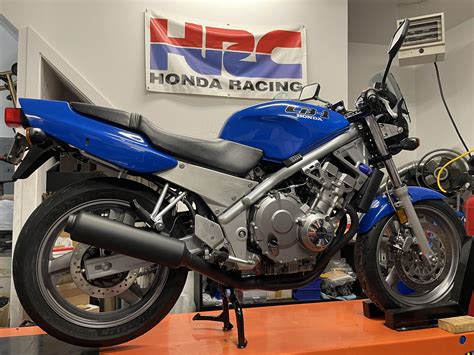 Just Finished Restoring My Wifes Honda Cb Cb F They Just