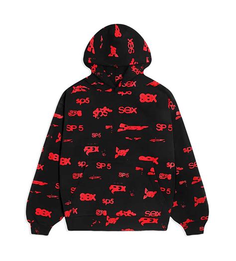 Sp5der Worldwide Atlanta Hoodie Navy Restock Ar