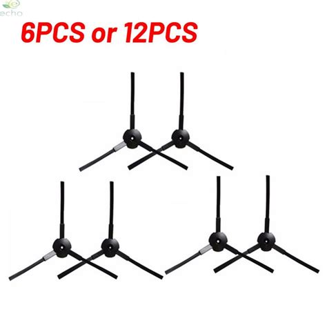 แปรงด้านข้าง แบบเปลี่ยน สําหรับหุ่นยนต์ดูดฝุ่น Ilife V7 6 ชิ้น ต่อชุด Shopee Thailand