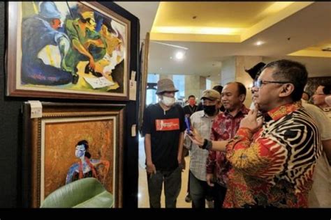 Spirit Bung Karno Dan Fatmawati Dihadirkan Dalam Pameran Lukisan Freedom Of Harmony