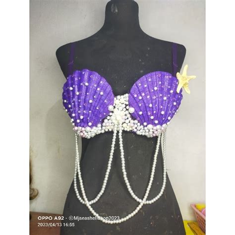 Ariels Mermaid Bra Top Real Seashell Shopee Philippines