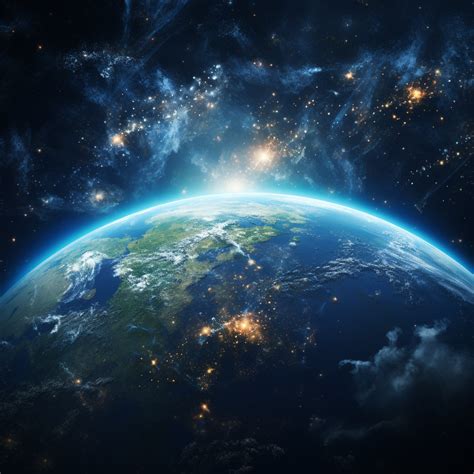 How Earths Gravity Interacts With The Vacuum Of Space By Eye Of