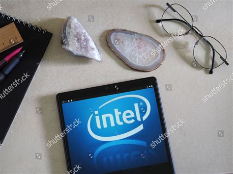 This Photo Illustration Intel Corporation Logo Editorial Stock Photo Stock Image Shutterstock