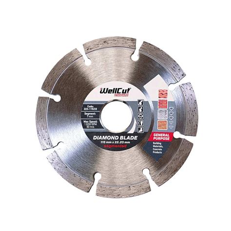 Диск Отрезной Алмазный для Болгарки 115х7х22,23 Wellcut Standard ...
