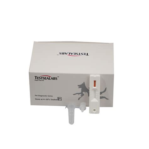 Fpv Antigen Rapid Test Kit Feline Panleucopenia Virus Pet Test Vet