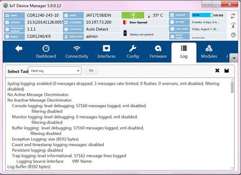 Cisco IoT Device Manager Installation And User Guide Release X Performing Tasks On The CGR