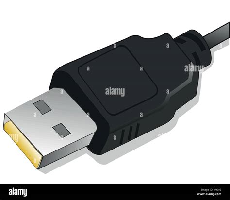 Cable And Connector Stock Vector Image And Art Alamy