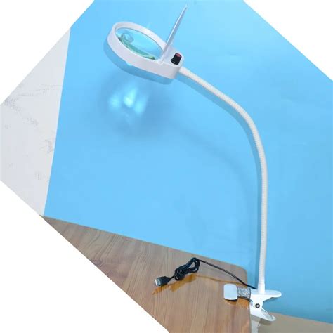 2016 New Hot Desktop Magnifier 3x10x Magnifying Glass Table Machine