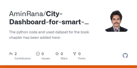 Github Aminranacity Dashboard For Smart City Governance The Python Code And Used Dataset For