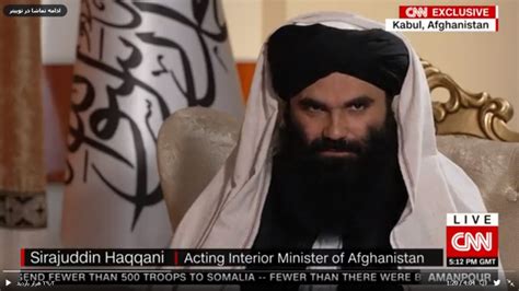 Haqqani The Taliban Wants To Have Good Relations With The US The