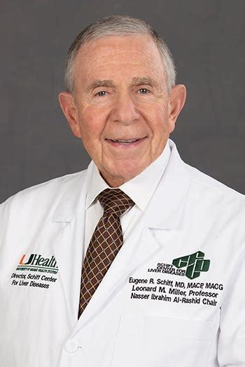 Prime® Faculty Biography Eugene R Schiff Md Macp Frcp Macg Agaf