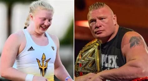 Wwe Star Brock Lesnars Daughter Breaks Colorado State Record