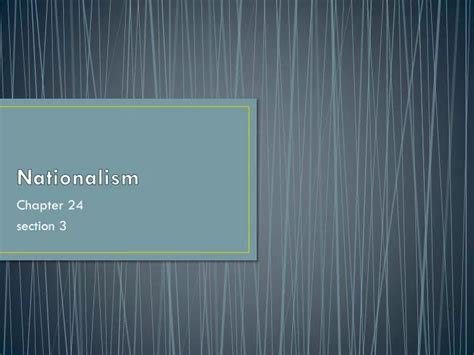 Ppt Nationalism Powerpoint Presentation Free Download Id2725005