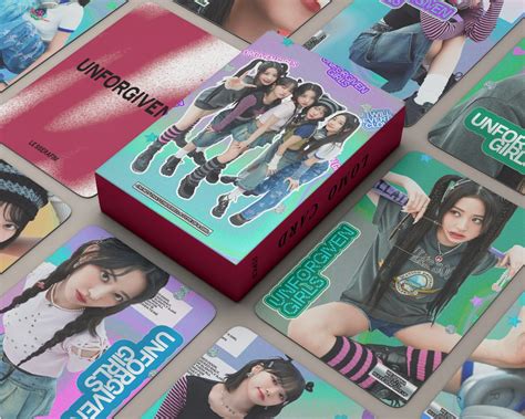 Kpop LE SSERAFIM Photocards Cart Es Lomo N O ESQUECIDO Cart O Fotogr