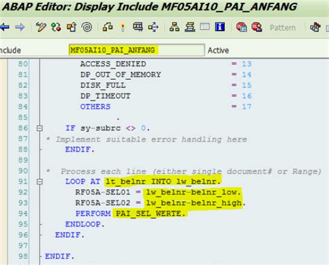 Allowing Multiple Entries For Document Number In F SAP Community