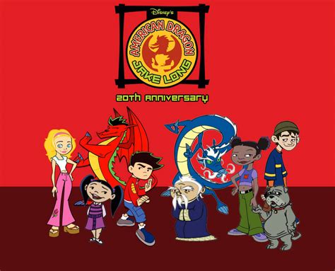 American Dragon Jake Long 20th Anniversary By Markpipi On Deviantart